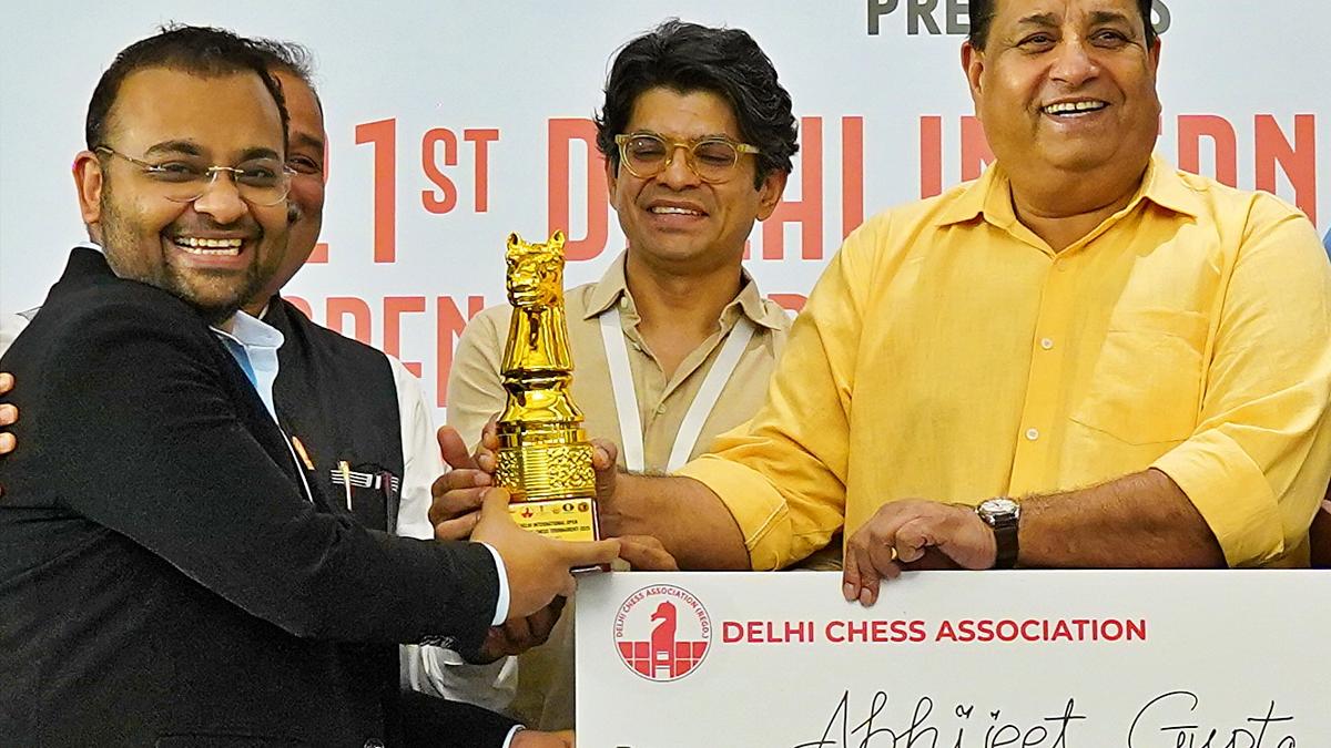 Abhijeet Gupta triumphs in Delhi Open chess tournament - The Hindu